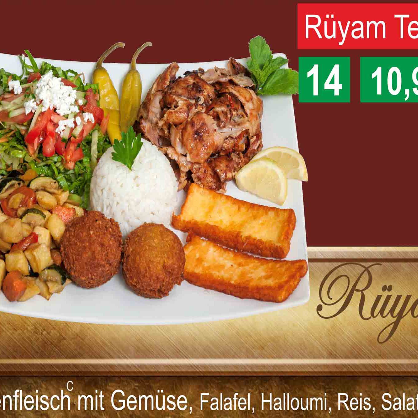 Rüyam Gemüse Kebab – TRAUMHAFT LECKER